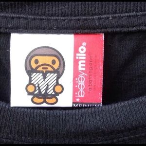 Bape | Shirts | 208 Limited Edition Milo By Bape Super Mario | Poshmark